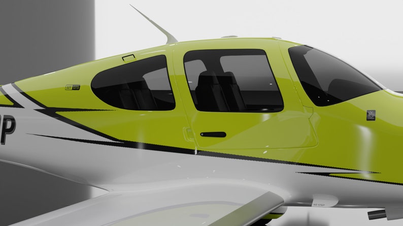 Cirrus SR22 3D Model - Etsy