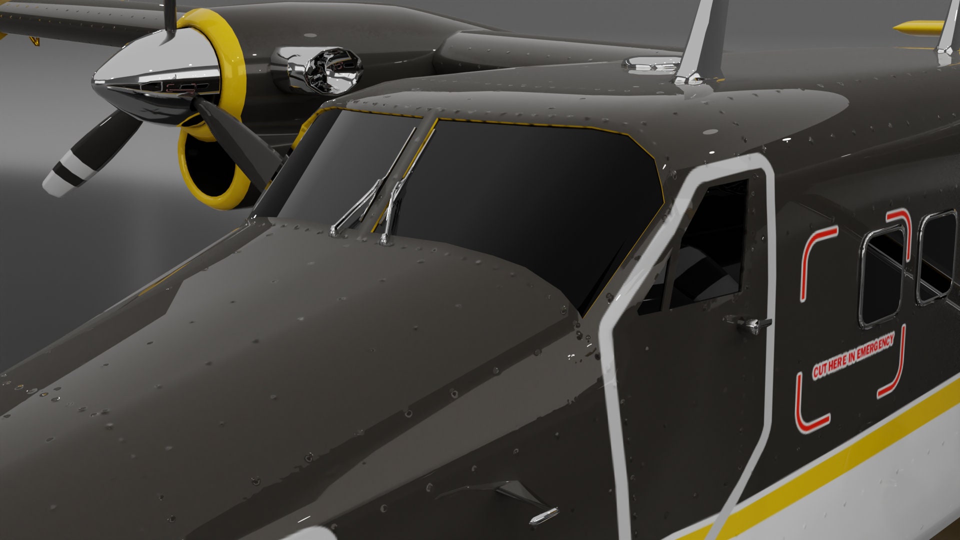 DHC-6 Twin Otter 3D Model - Etsy