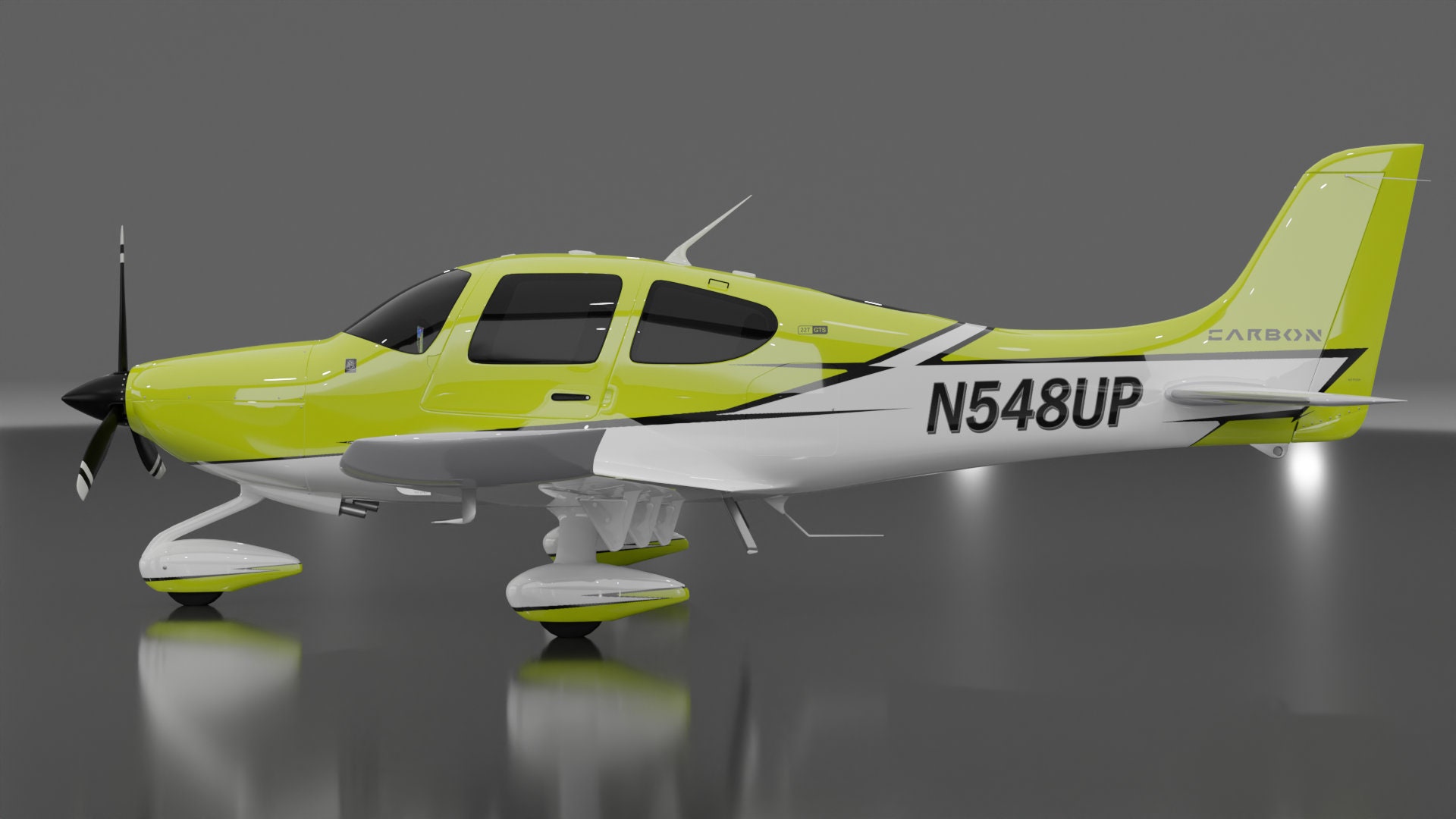 Cirrus SR22 3D Model - Etsy