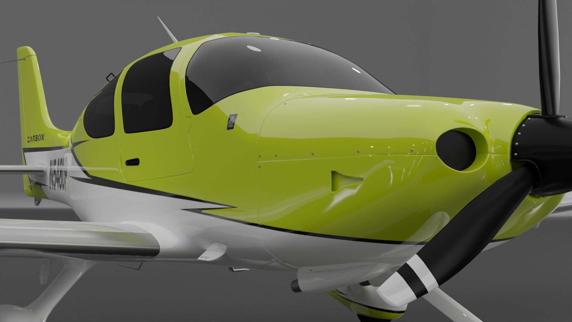 Cirrus SR22 3D Model - Etsy