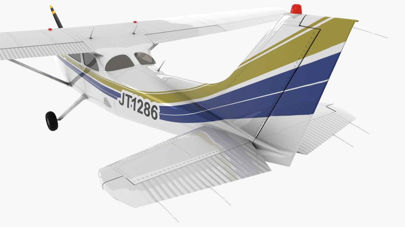 Cessna 172 3D Model - Etsy