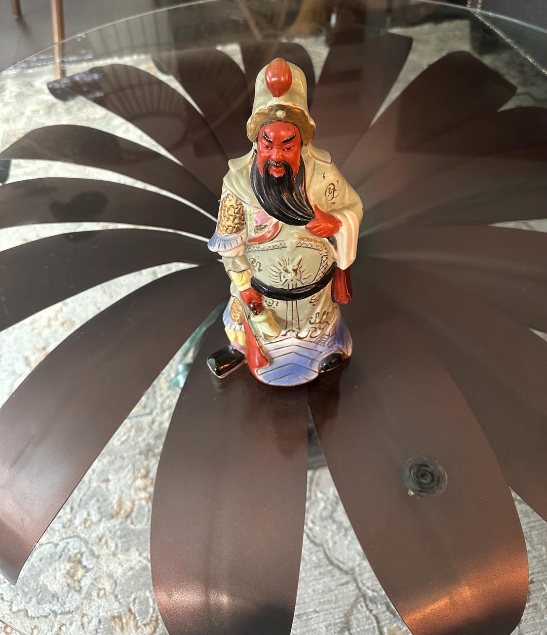 Vintage Porcelain Chinese Wise Man Figurine - Etsy