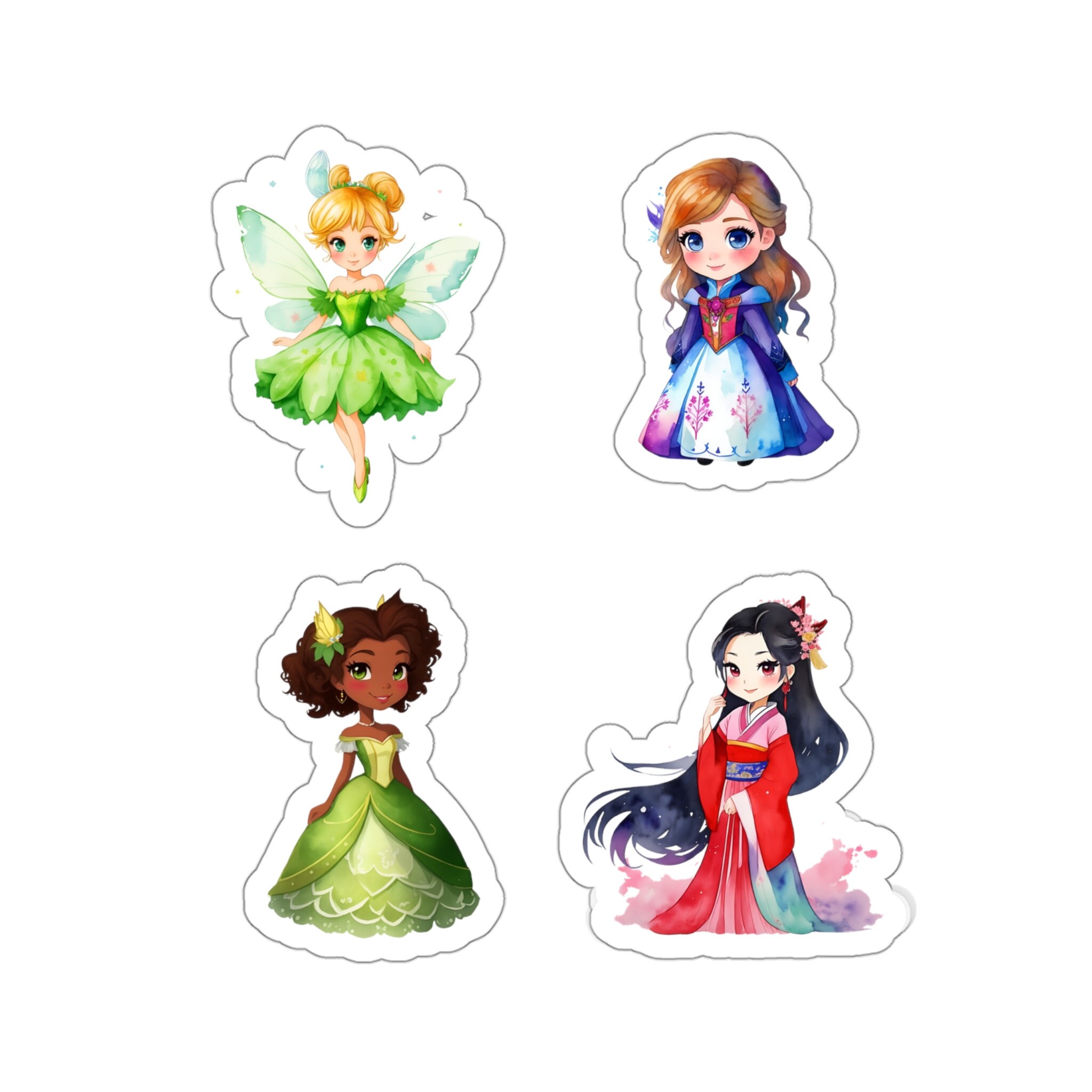 Chibi Disney Princesses Drawings