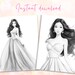 12 Asian Princess Coloring Pages, Adult Coloring Book, Princess Dresses ...