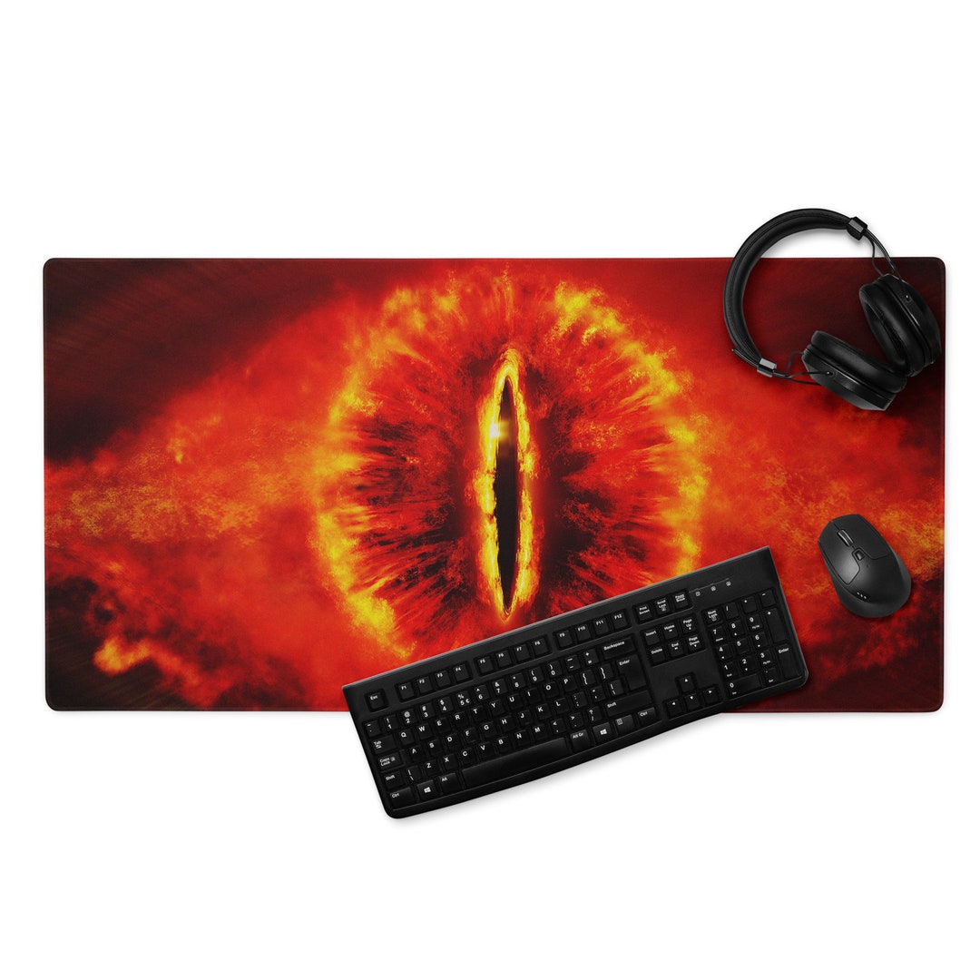 The Eye of Sauron Lord of the Rings-mtg Play Mat XL 36x18 - Etsy