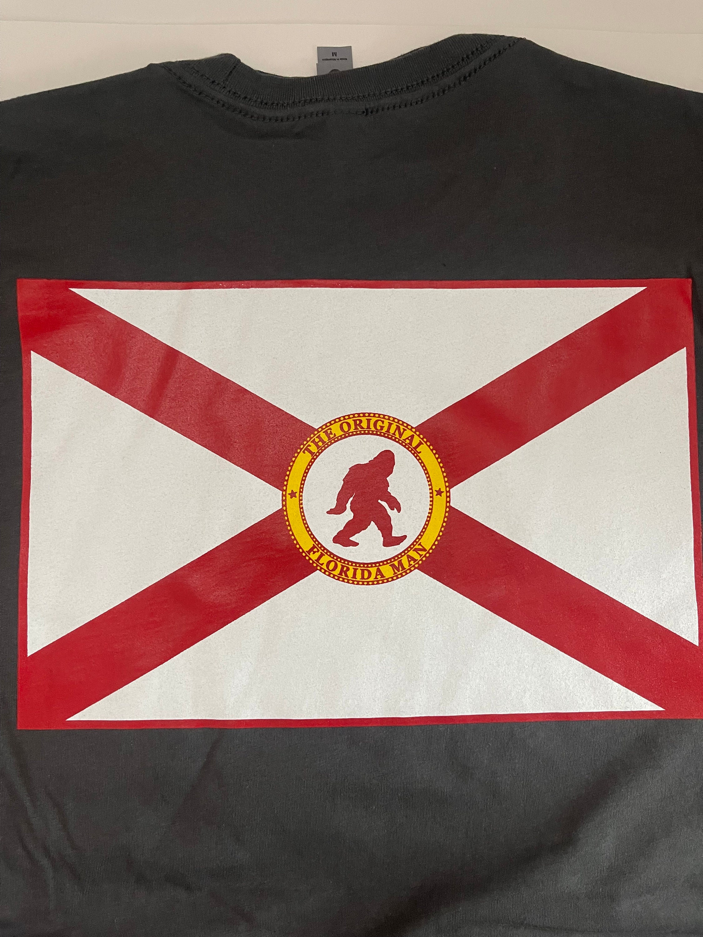 The Original Florida Man Shirt in Charcoal - Etsy