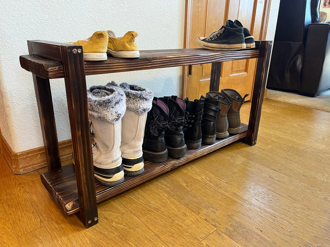 Decorative Shoe Rack - Etsy