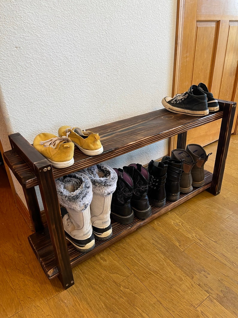 Decorative Shoe Rack - Etsy
