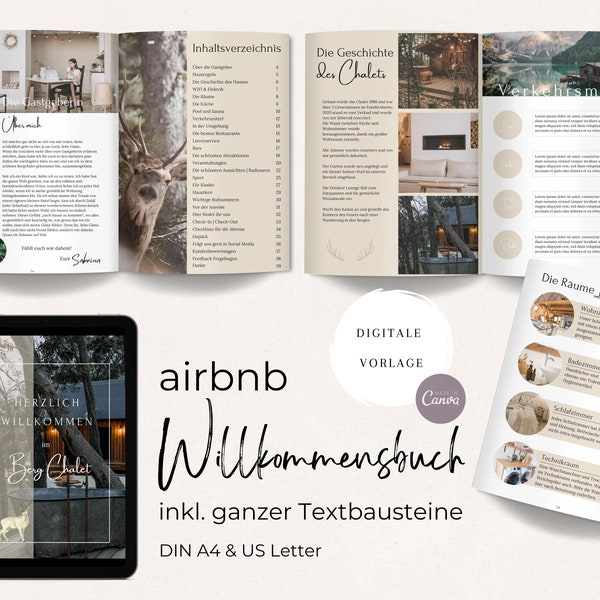 Airbnb House Templates - Etsy