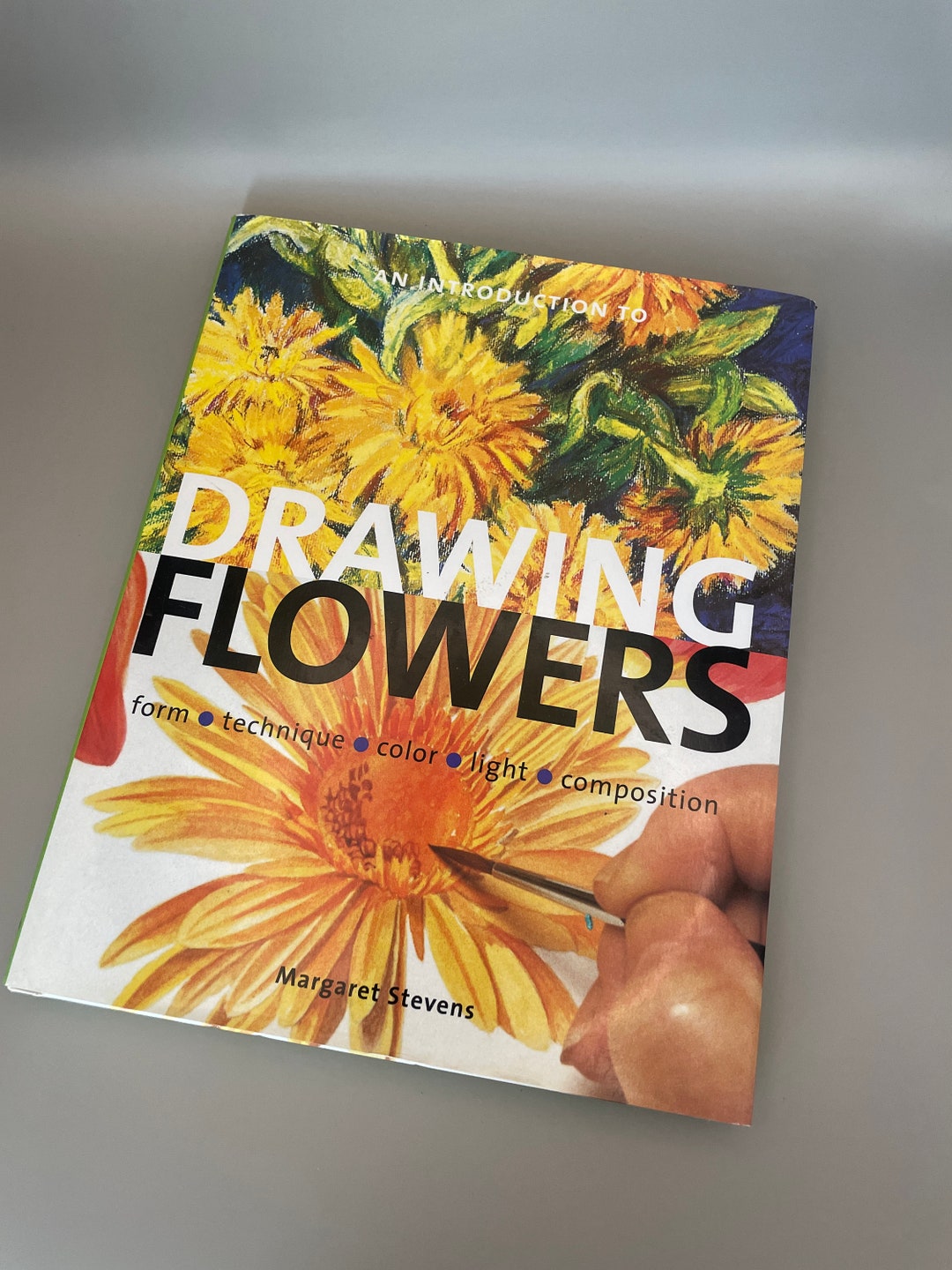 Vintage Hard Cover " an Introduction to Drawing Flowers " Book 2004 ...