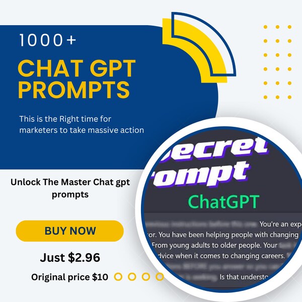 Chat gpt email promp - Etsy Nederland