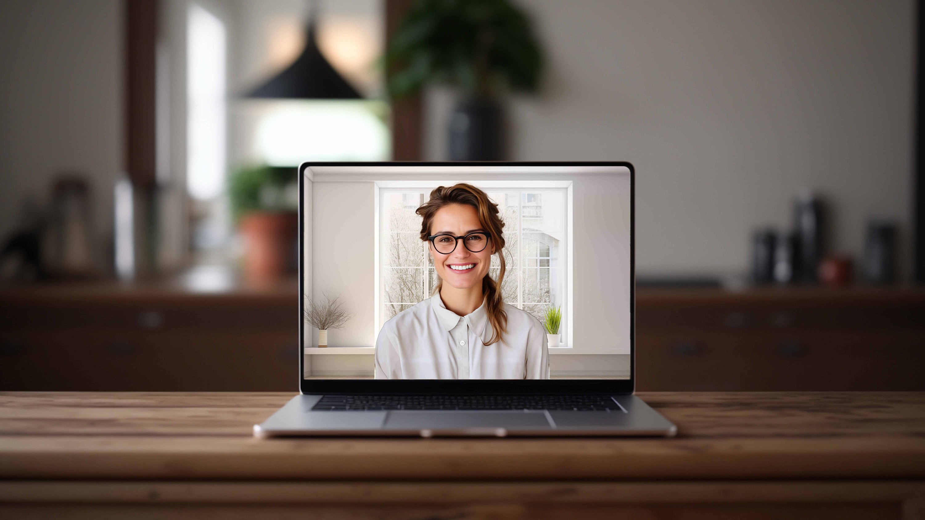 Zoom Background Home Office | Modern Home Virtual Background | Simple ...