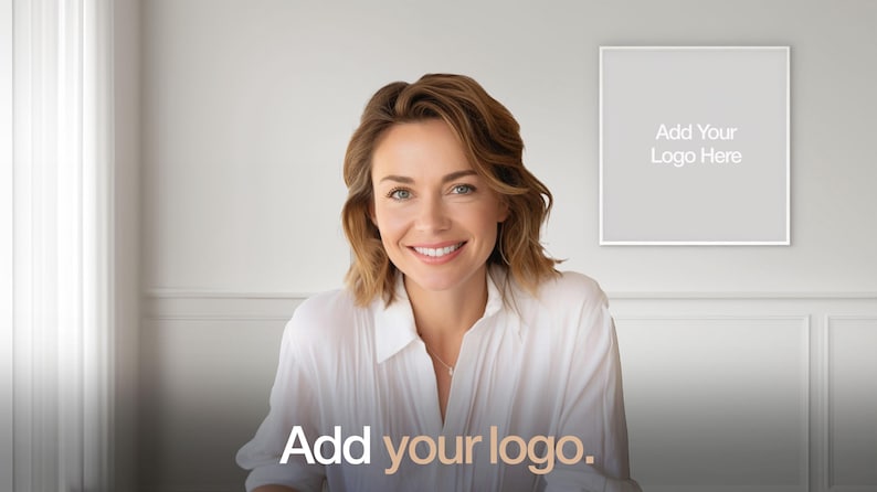 Add Your Custom Logo Background | Includes No-logo Background | Zoom ...