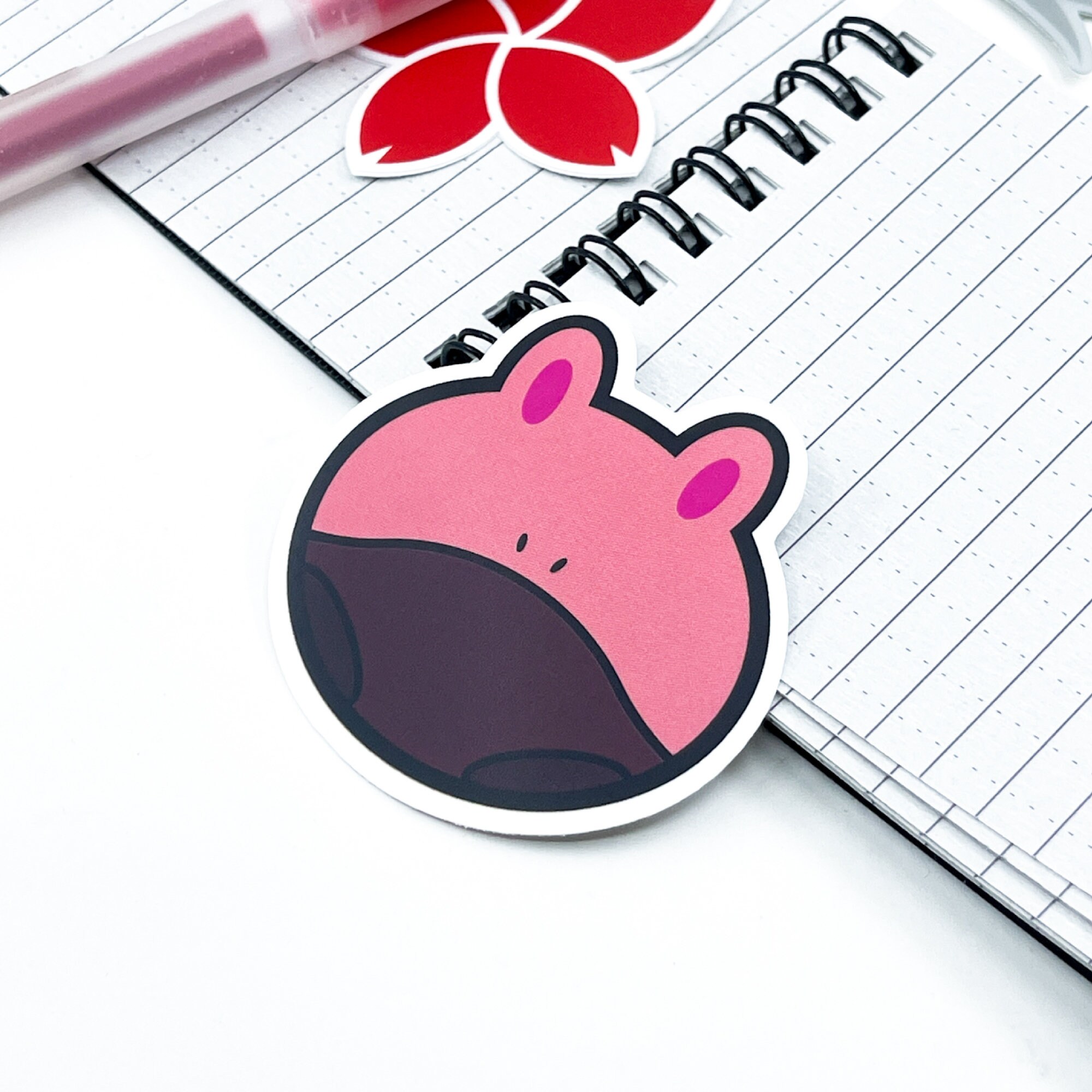 HWS Mecha Froggo Stickers. Ace Red Colour. 2x 2 Robot Frog Collectible ...