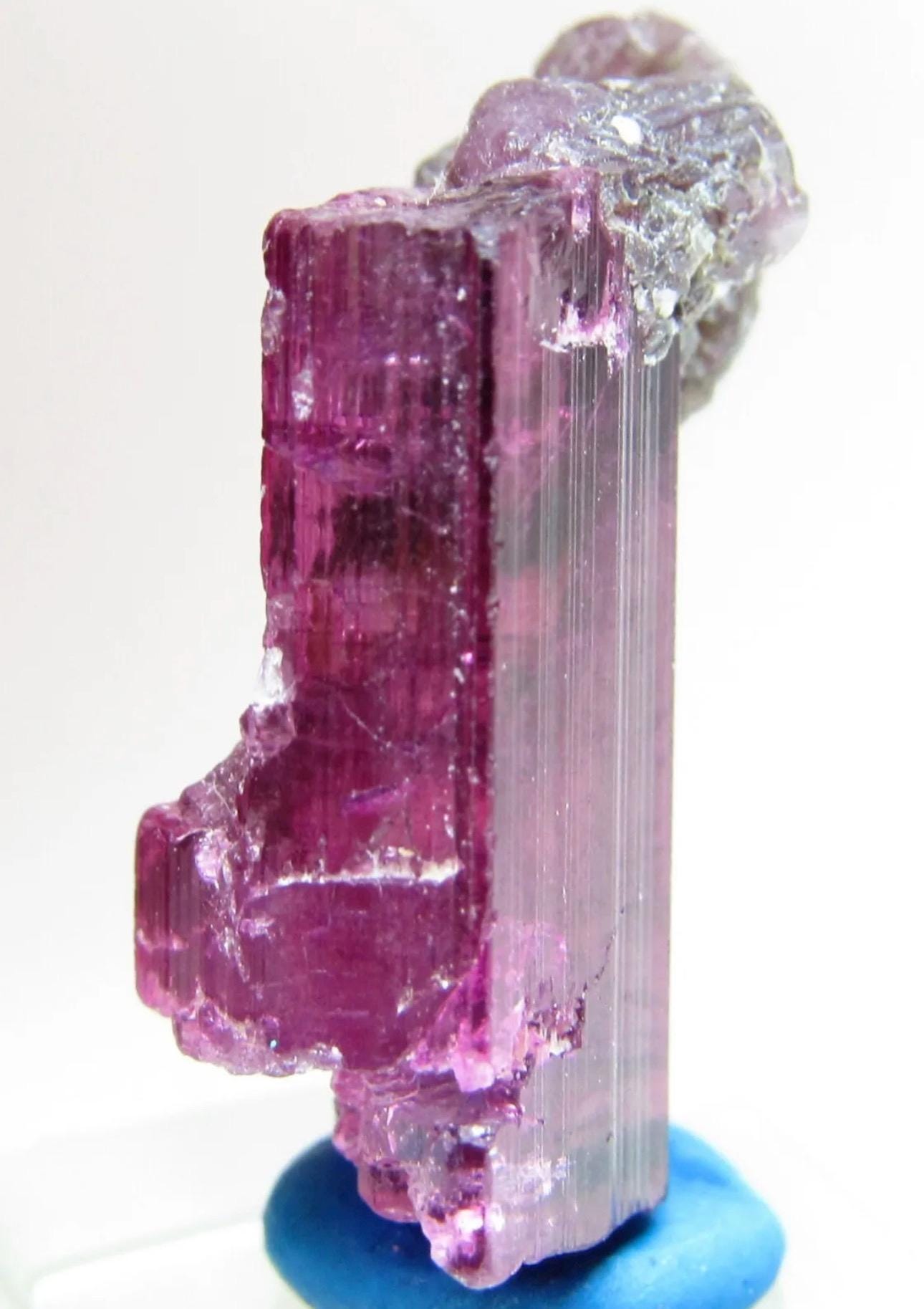 Mesmerizing Gem Rubellite Tourmaline Crystal With Lepidolite From ...