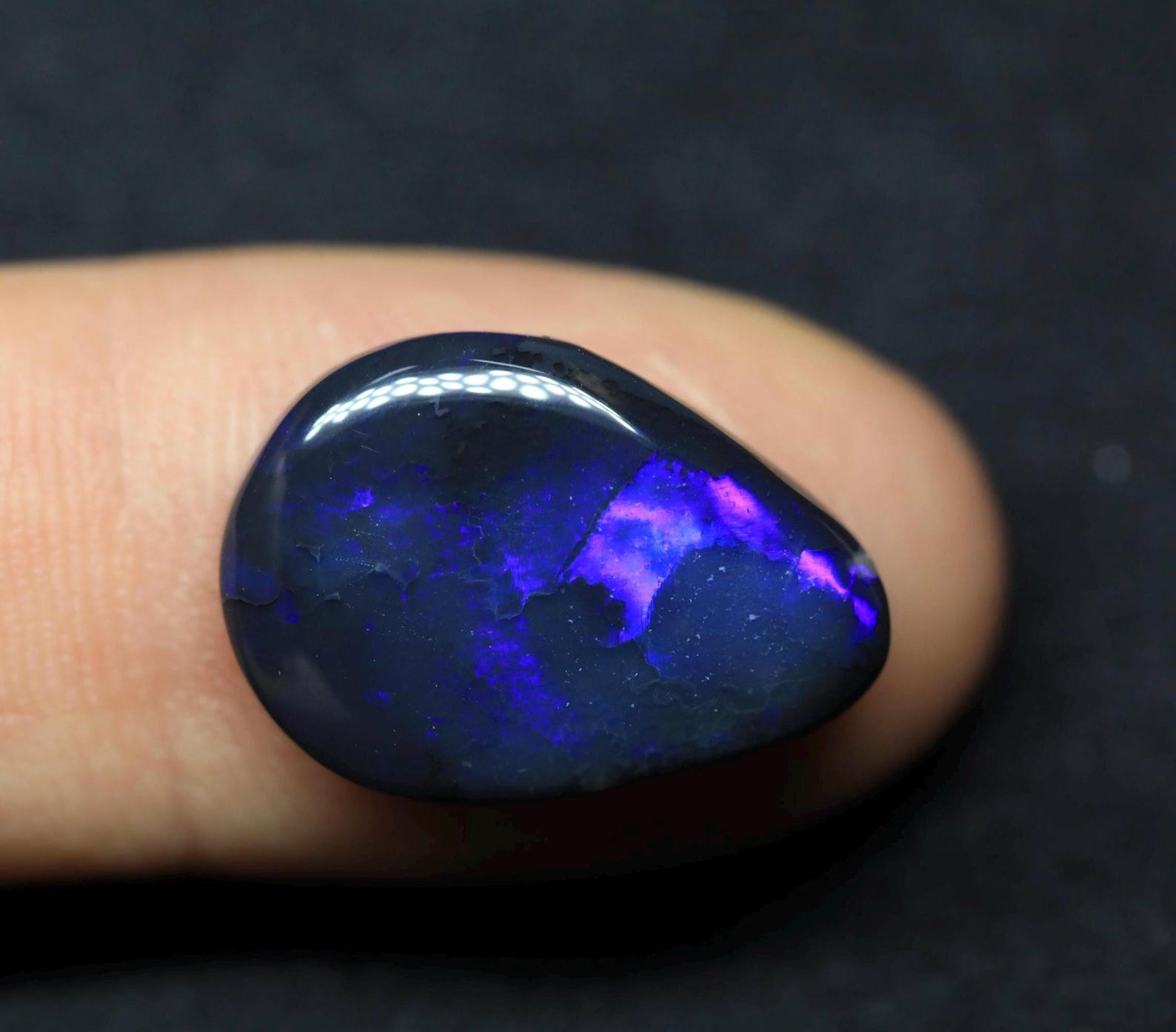 Black Opal From Lightning Ridge, Australia - Etsy