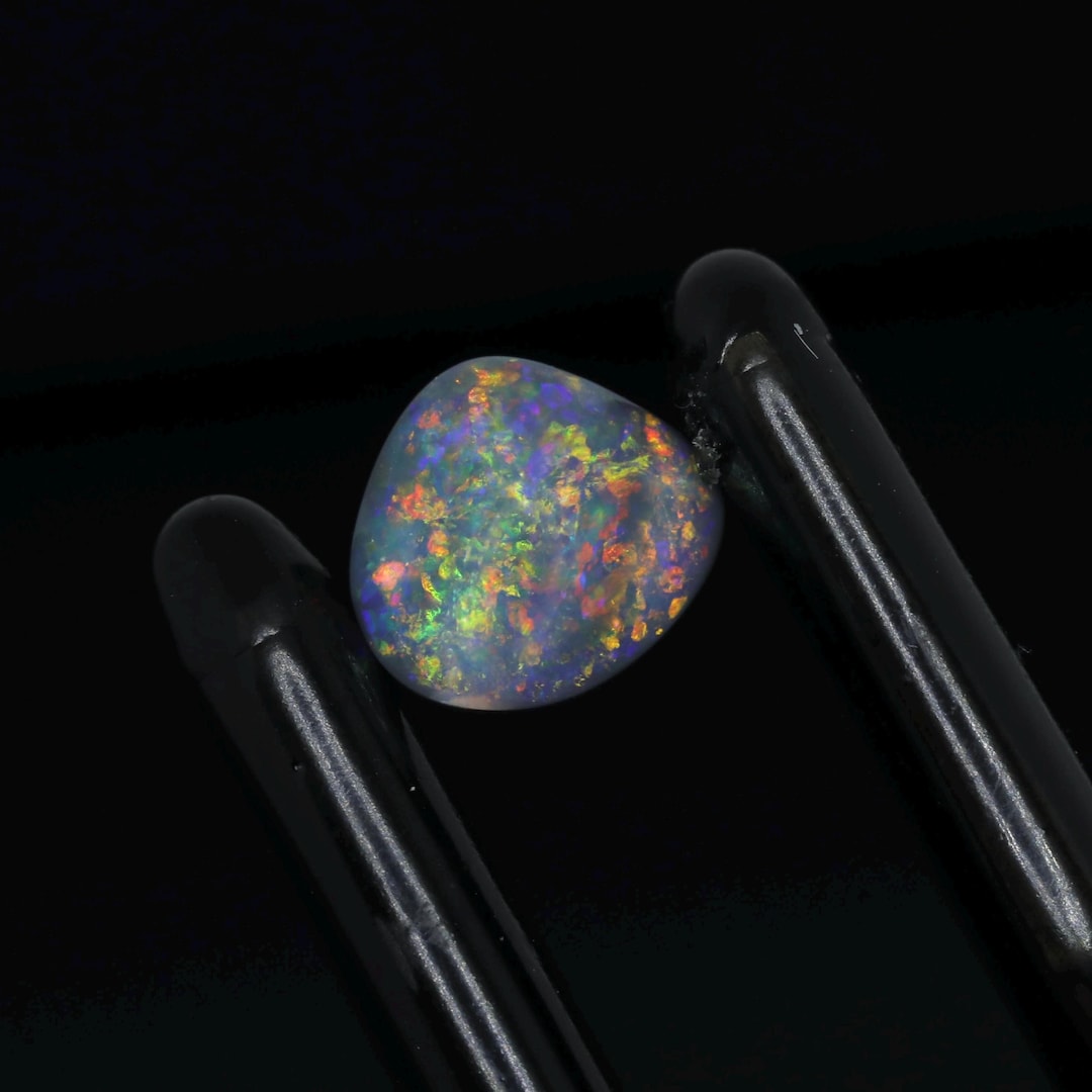 Unique Black Opal From Lightning Ridge, Australia - Etsy