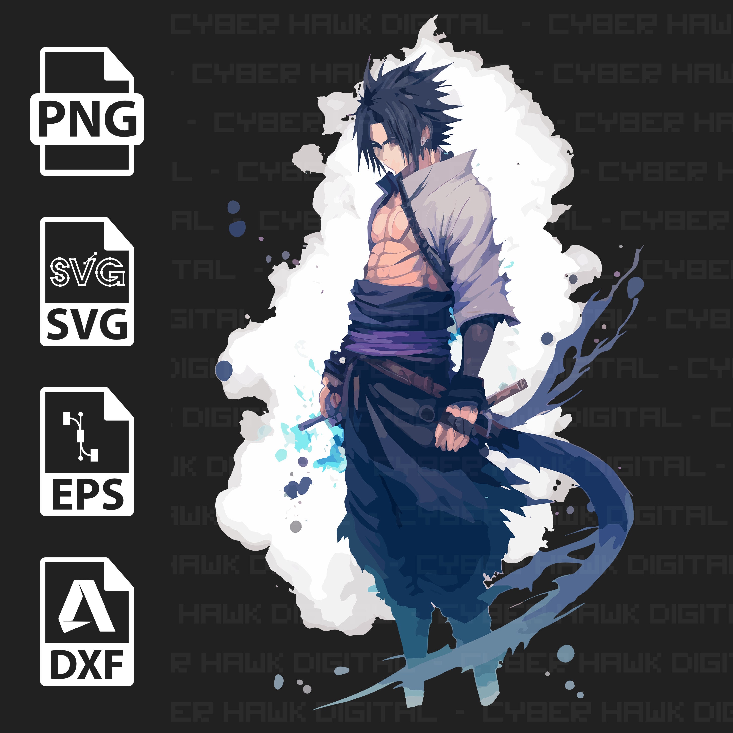 Sasuke Uchiha Beast Mark