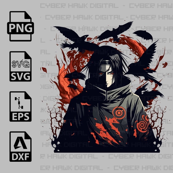 Itachi Vector - Etsy