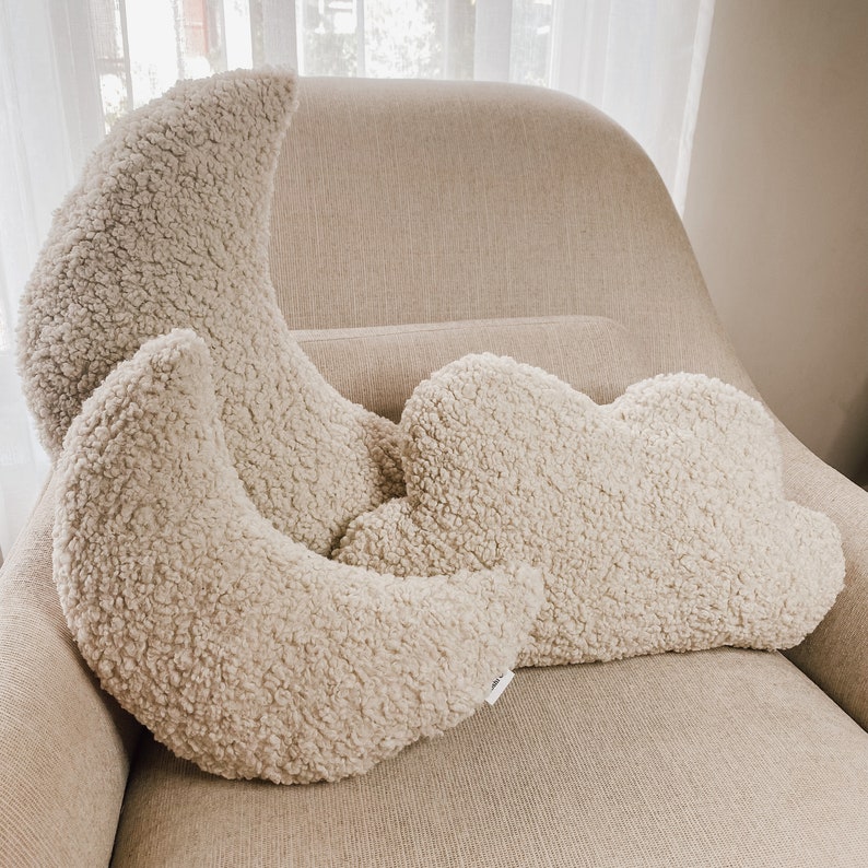 Moon Cushion Moon Pillow Nursery Cushion Nursery Pillow - Etsy Australia