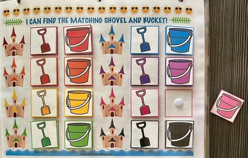 Summer Theme Preschool Kindergarten Learning Busy Book - Etsy