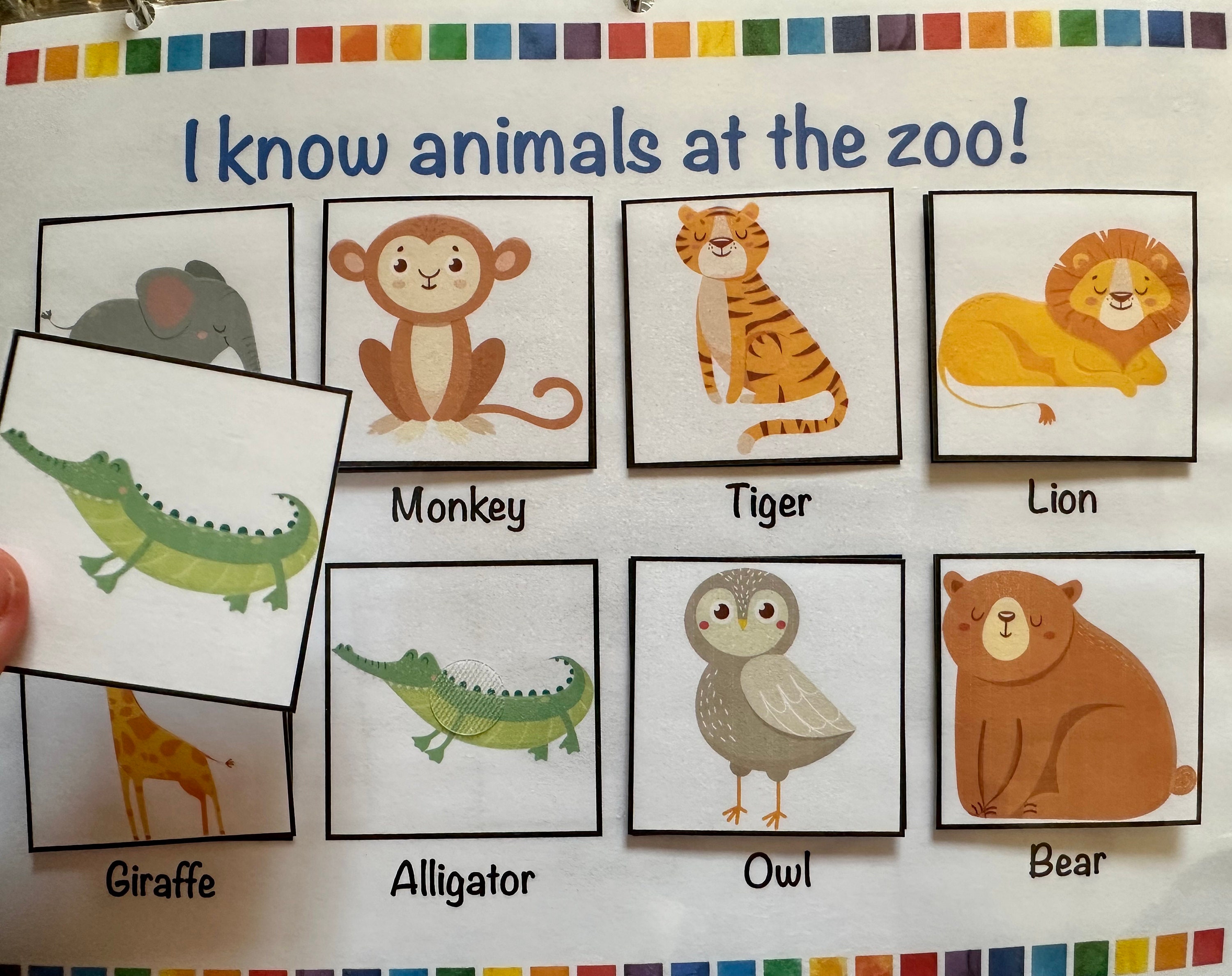 Matching Printable Busy Book - Etsy