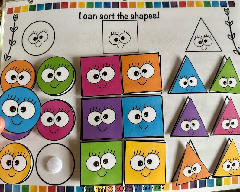 Preschool Printable Learning Busy Book - Etsy