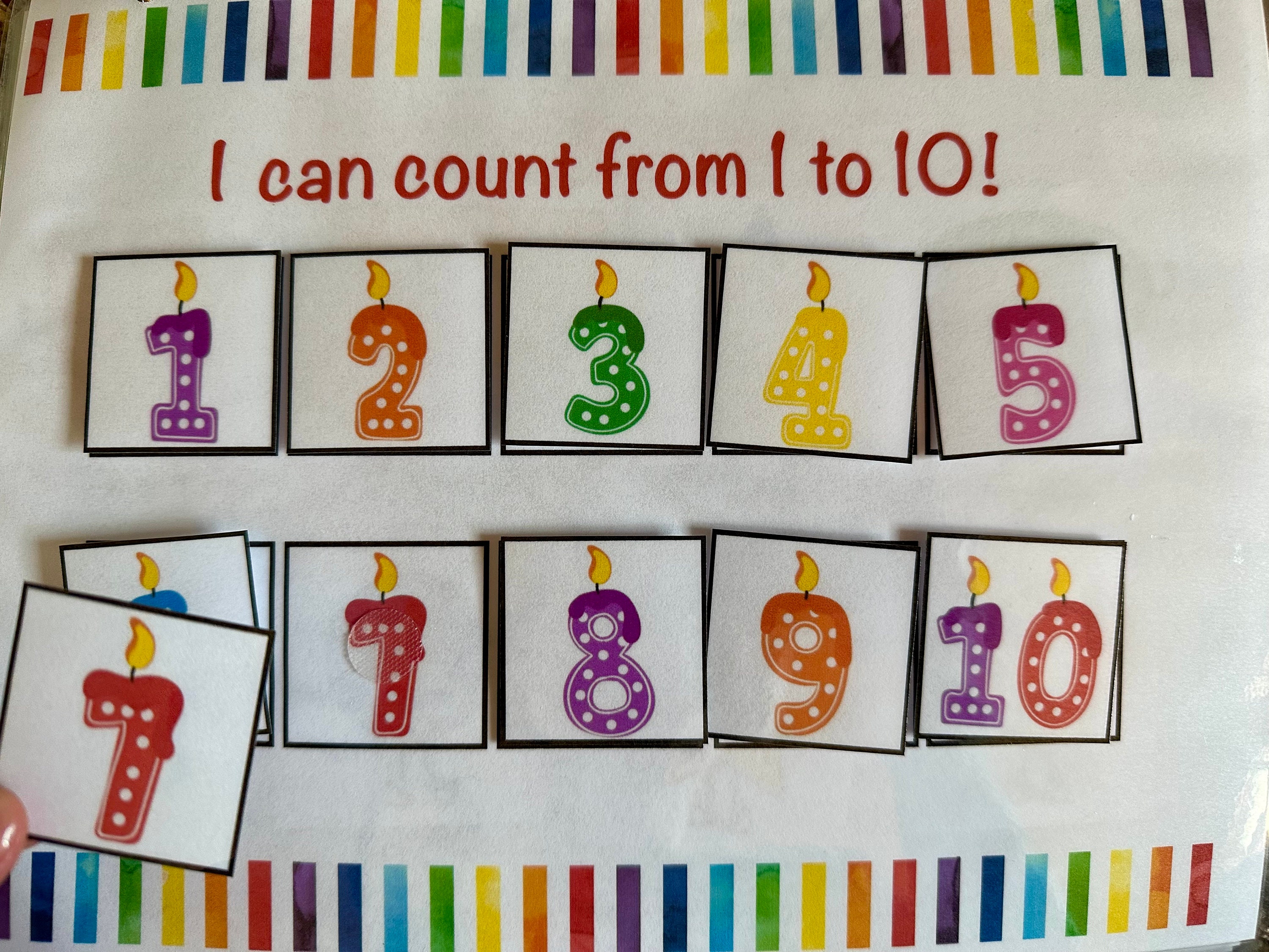 Matching Printable Busy Book - Etsy