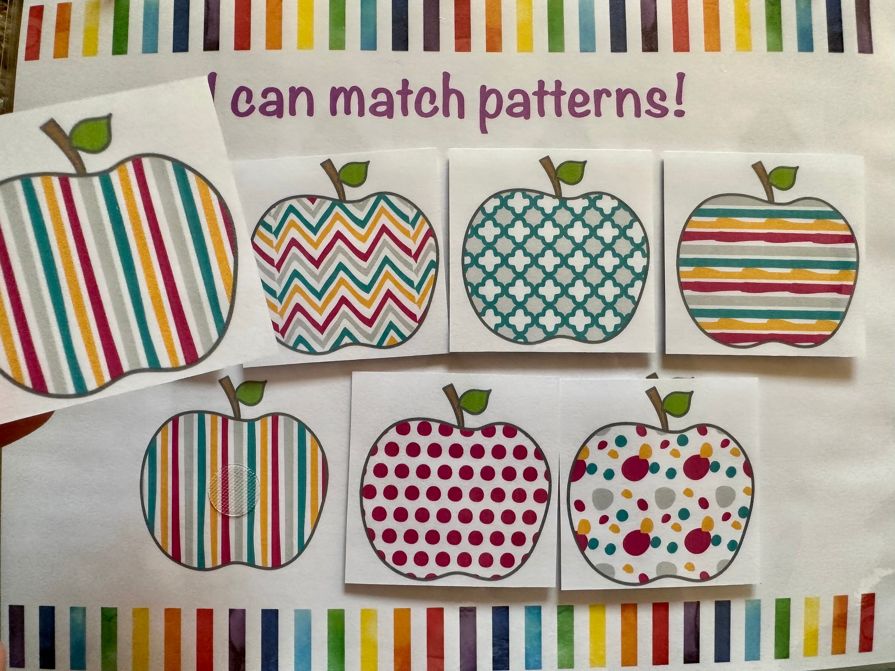 Matching Printable Busy Book - Etsy