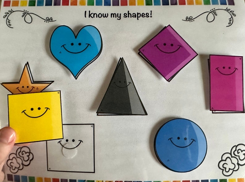 Preschool Printable Learning Busy Book - Etsy