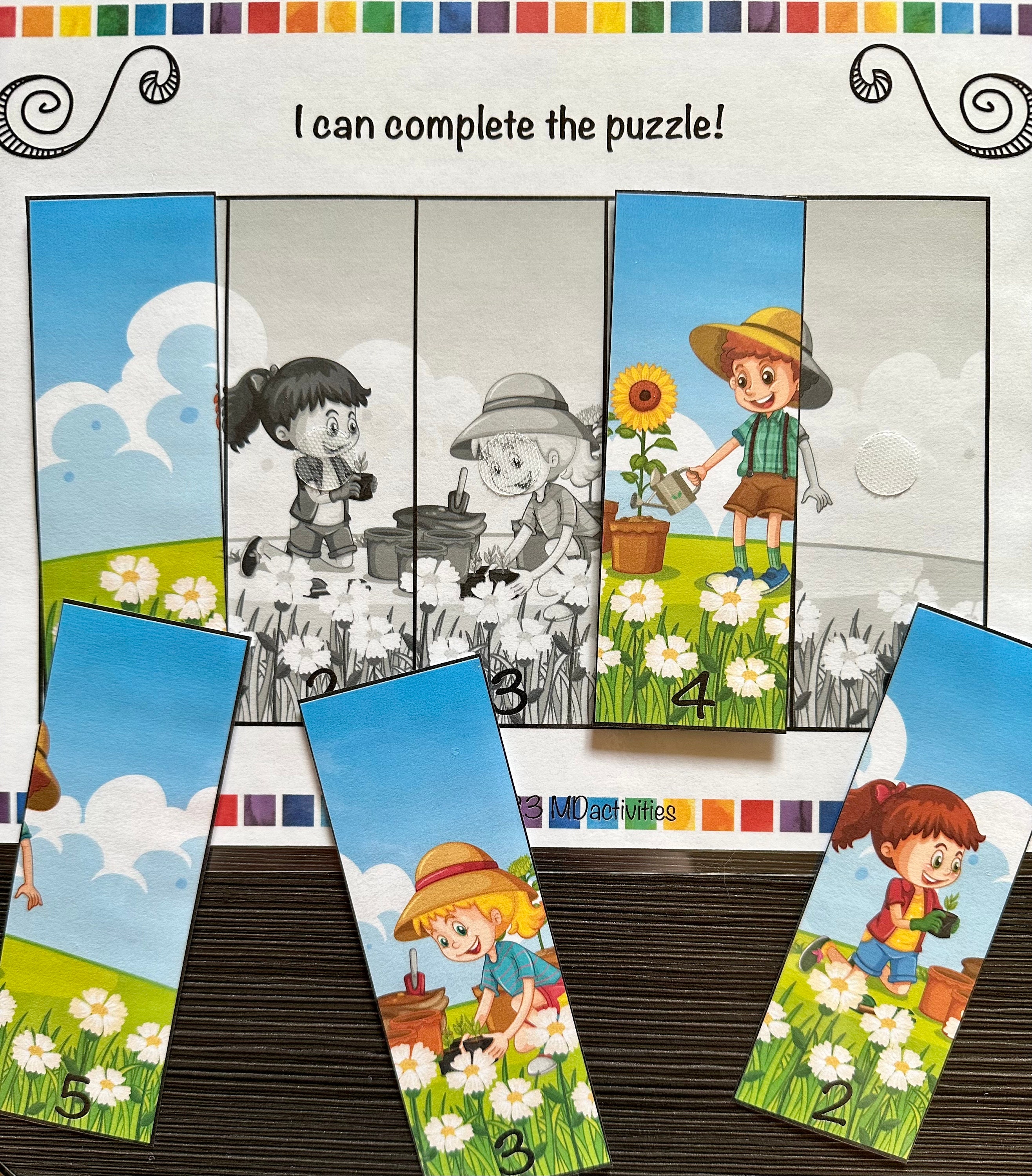 Spring Preschool Printable Busy Book - Etsy