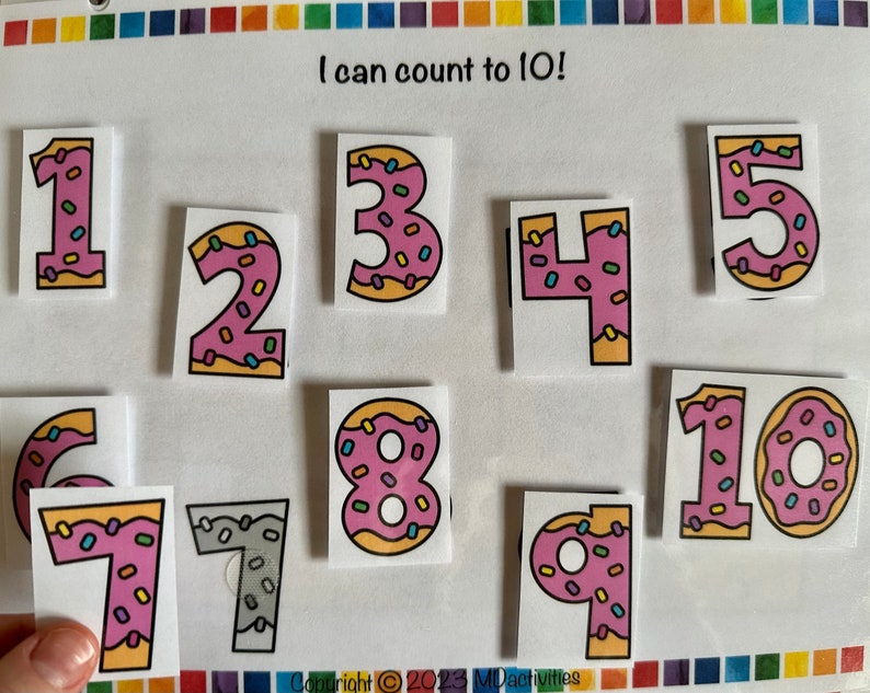 Toddler and Preschool Learning Busy Book - Etsy