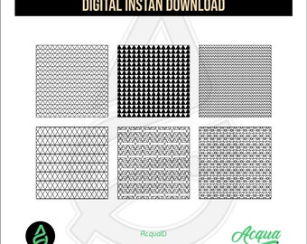 6 Pattern Basic Triangle SVG AI DXF Etc - Etsy