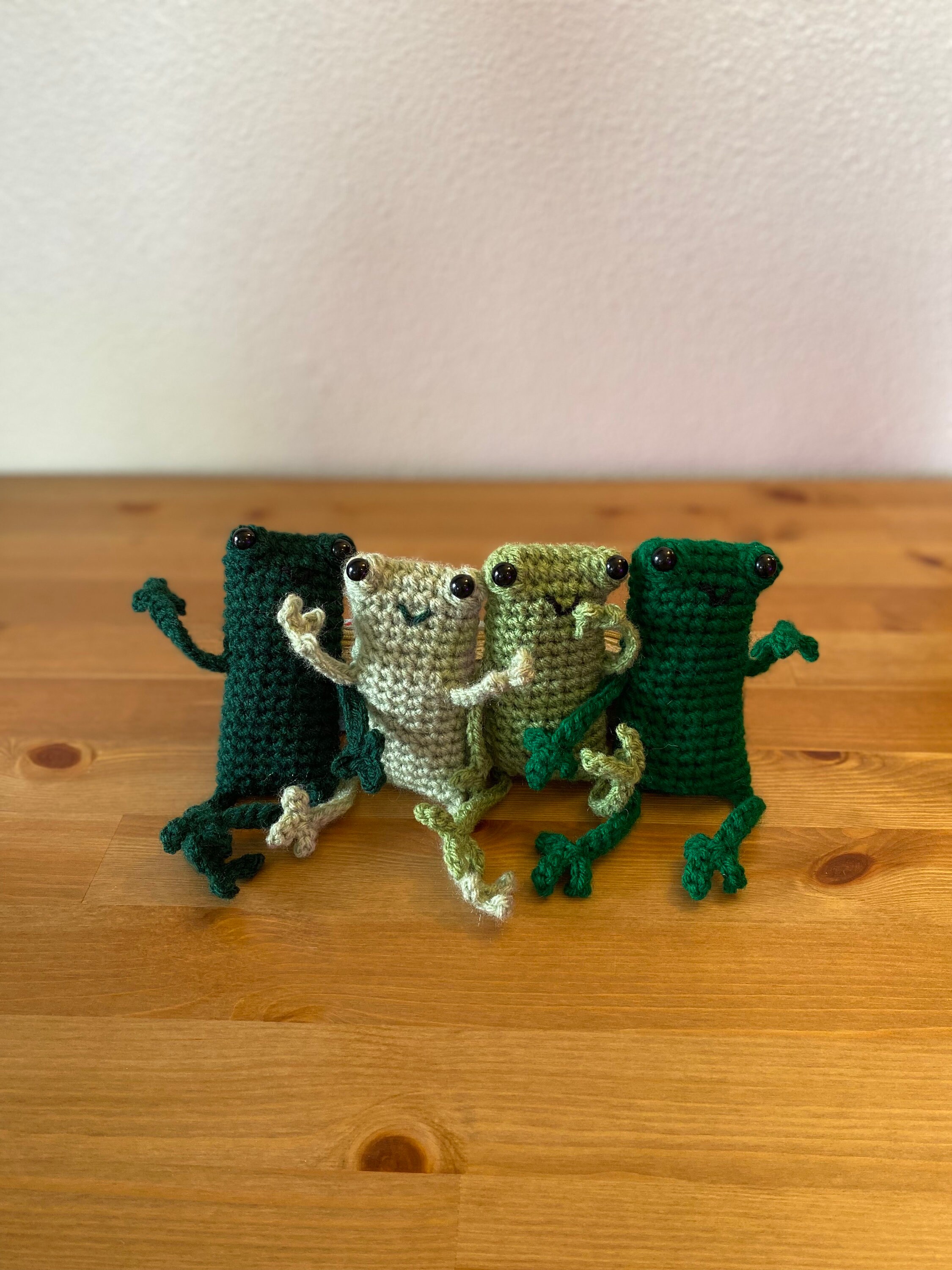 Crochet Leggy Frog (finished Product); Long Legged Frog Amigurumi - Etsy