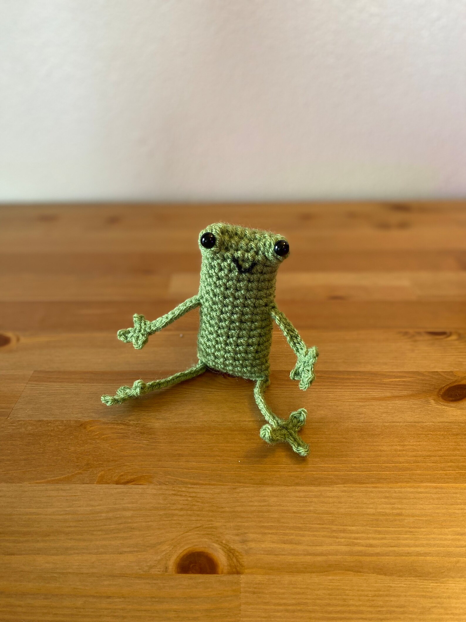 Crochet Leggy Frog (finished Product); Long Legged Frog Amigurumi - Etsy