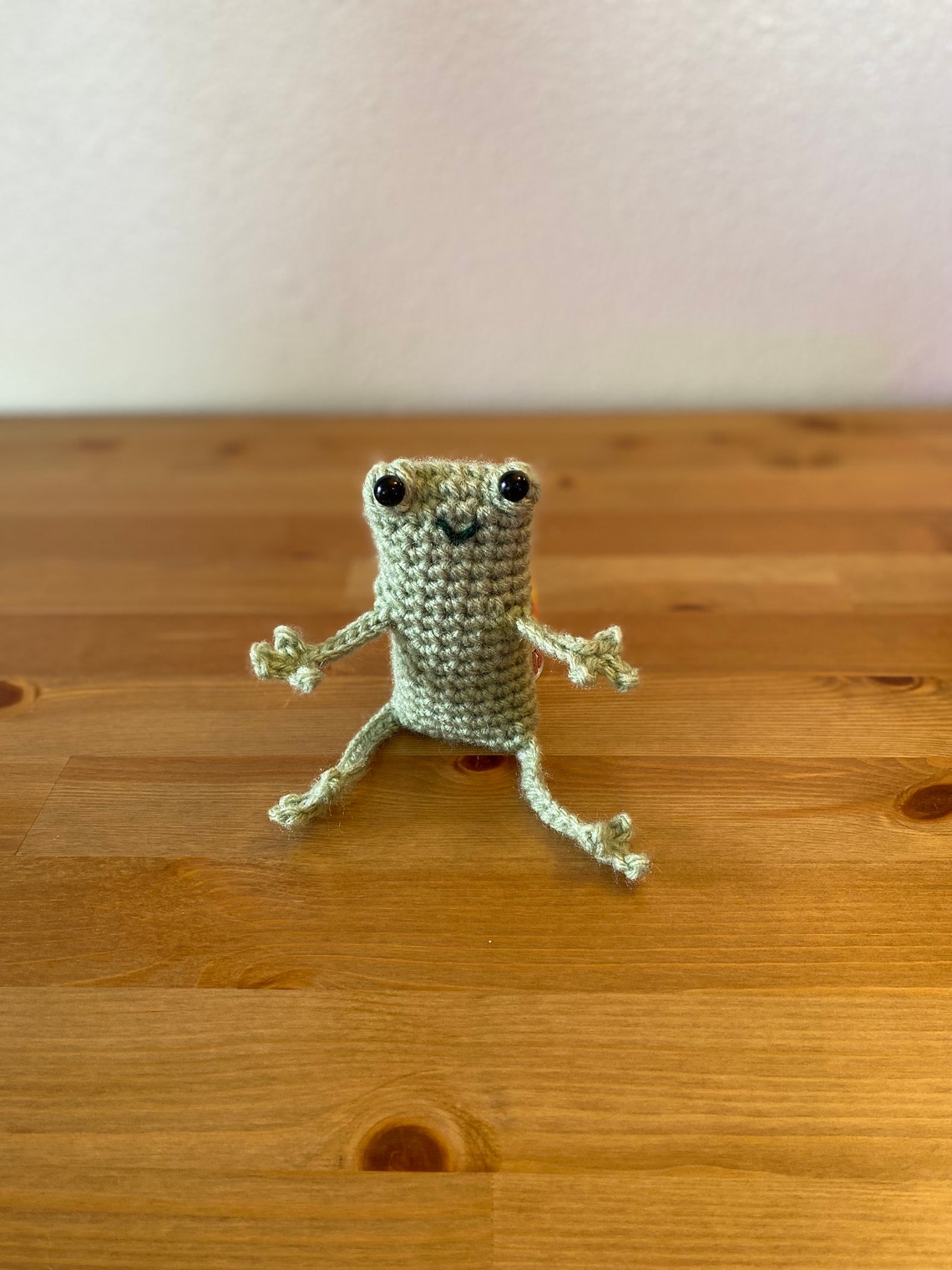 Crochet Leggy Frog (finished Product); Long Legged Frog Amigurumi - Etsy