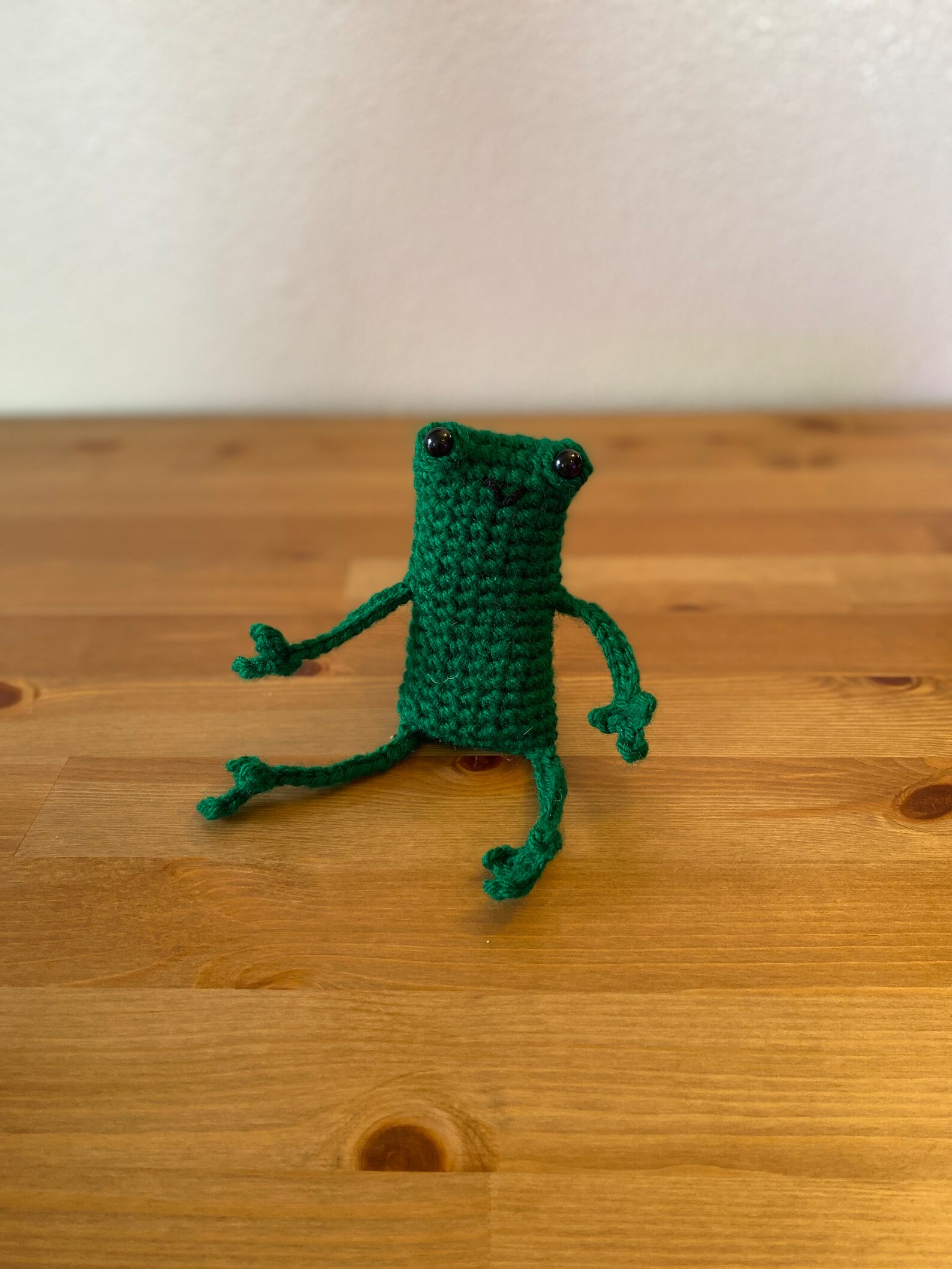 Crochet Leggy Frog (finished Product); Long Legged Frog Amigurumi - Etsy