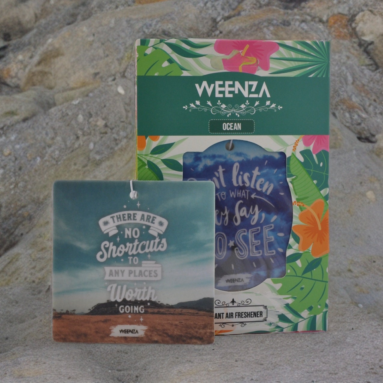 WEENZA Ocean Air Freshener Long Lasting Car Mirror Hanging Air ...