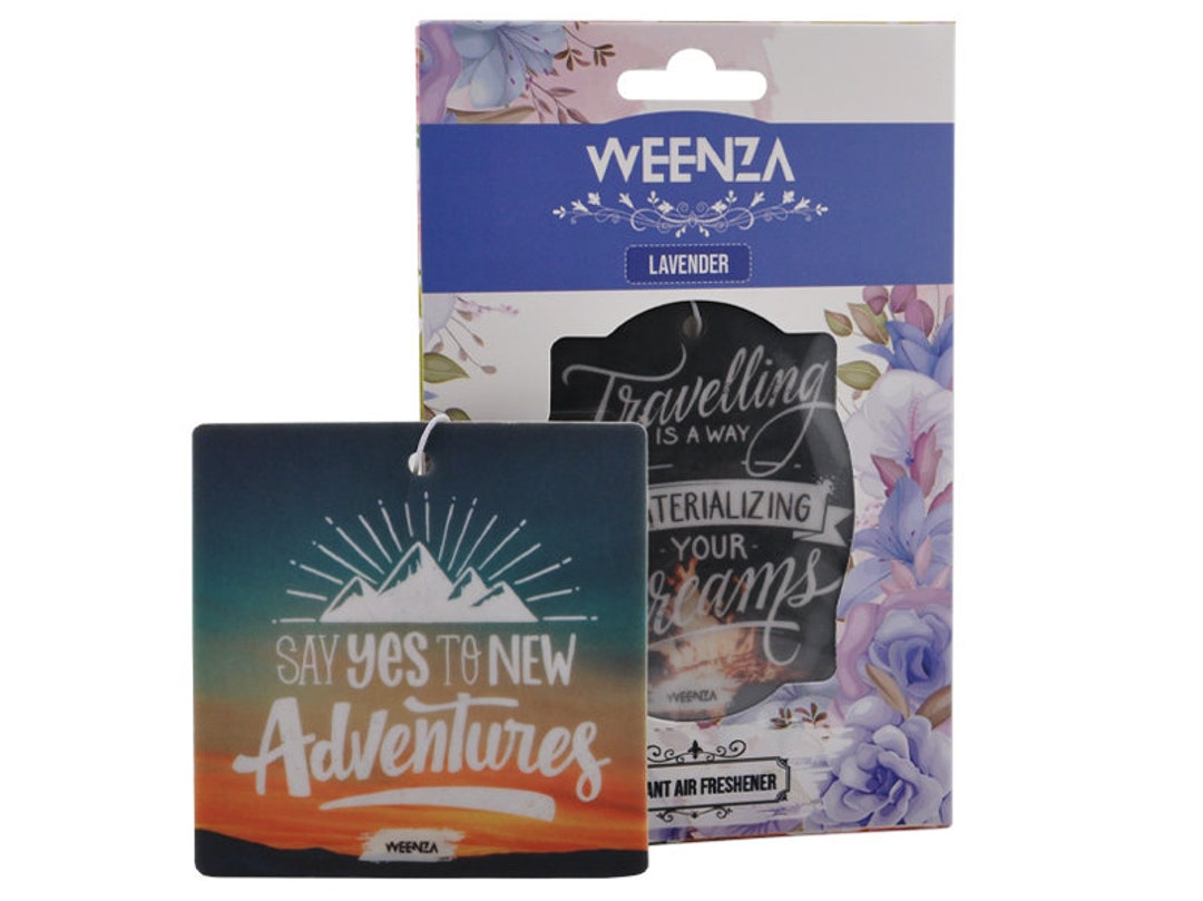 WEENZA Lavender Air Freshener | Long Lasting Car Mirror Hanging Air ...
