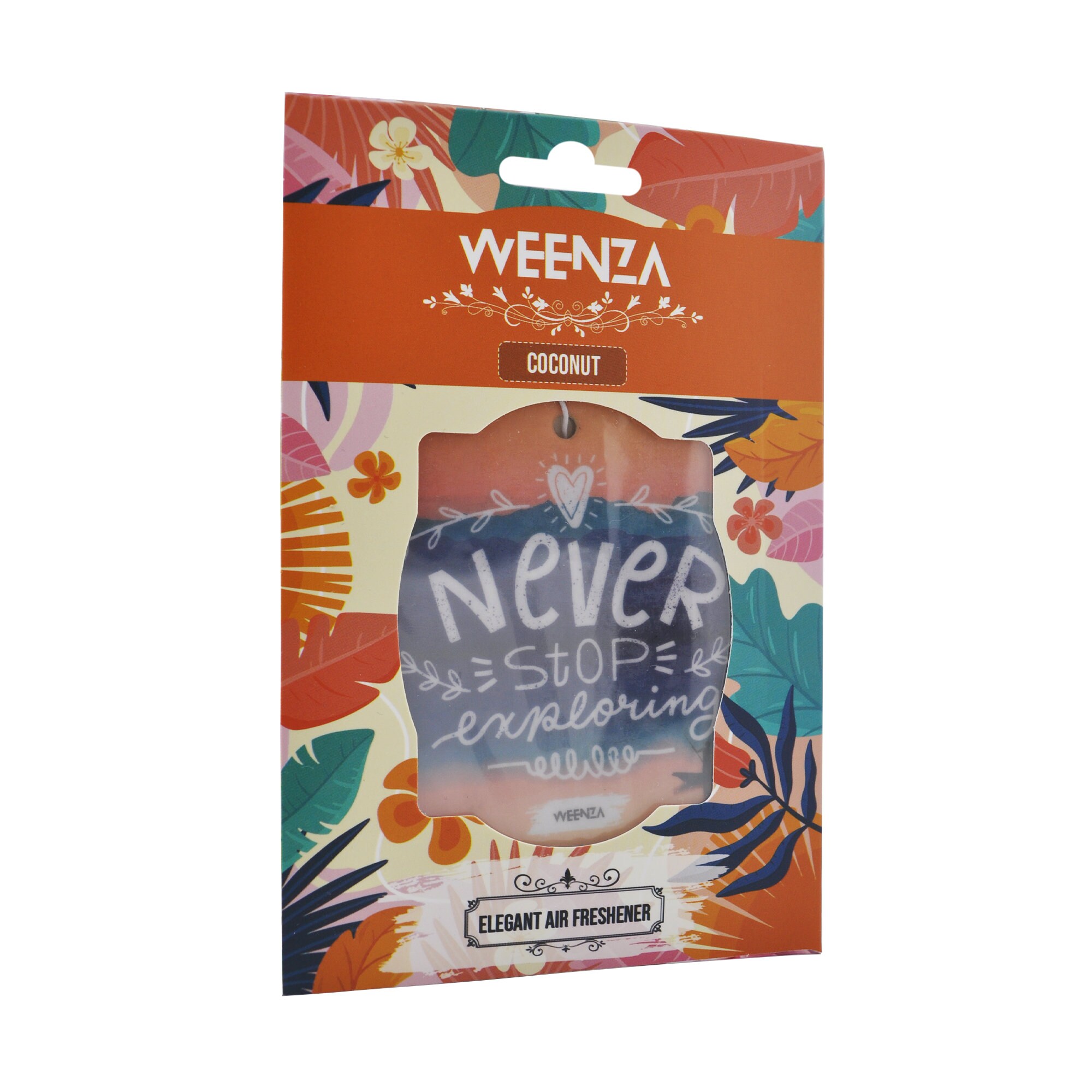 WEENZA Coconut Air Freshener | Long Lasting Car Mirror Hanging Air ...