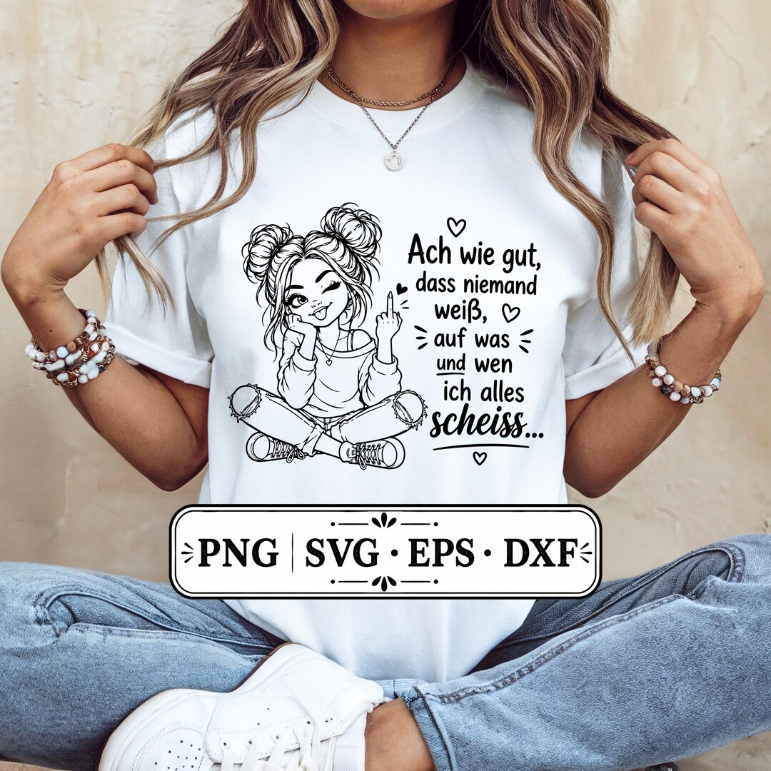 Cheeky Girl SVG PNG Sarcastic Saying Funny Statement Design File - Etsy