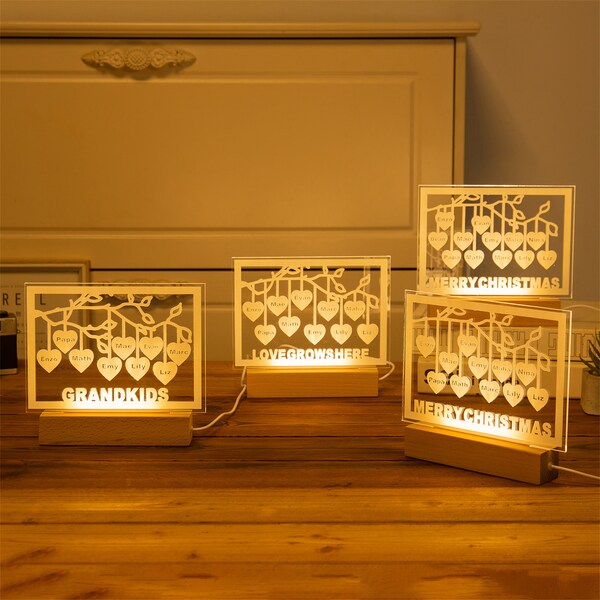 Led Lamp Acrylic Template - Etsy