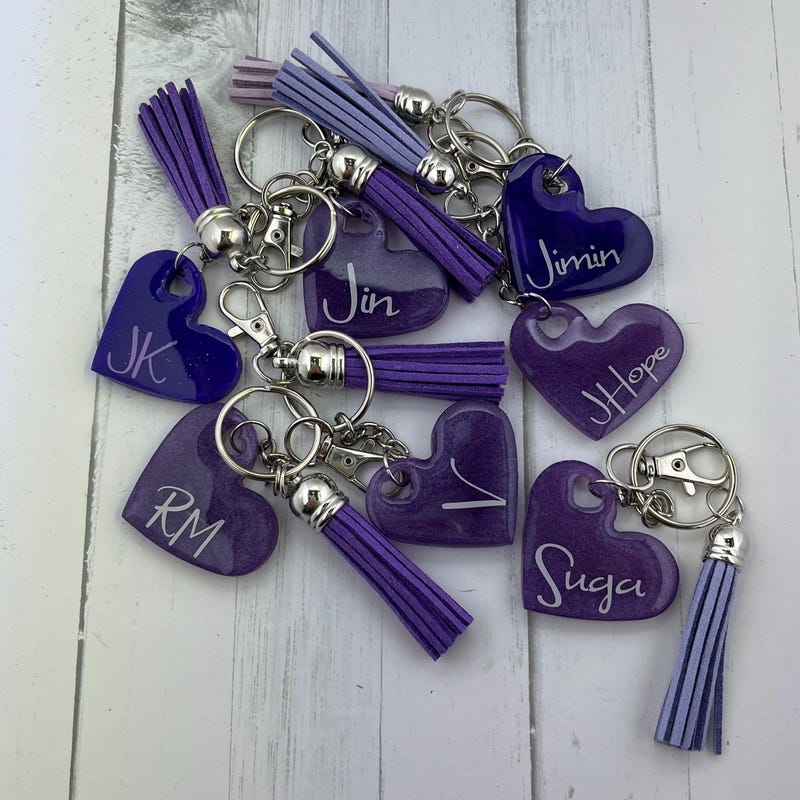 Bts Keychain - Etsy