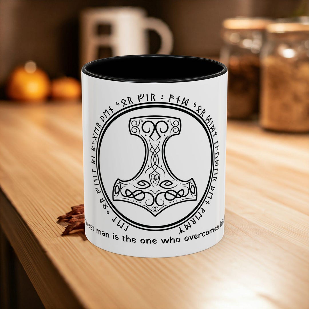 Thor's Hammer Mug - Etsy