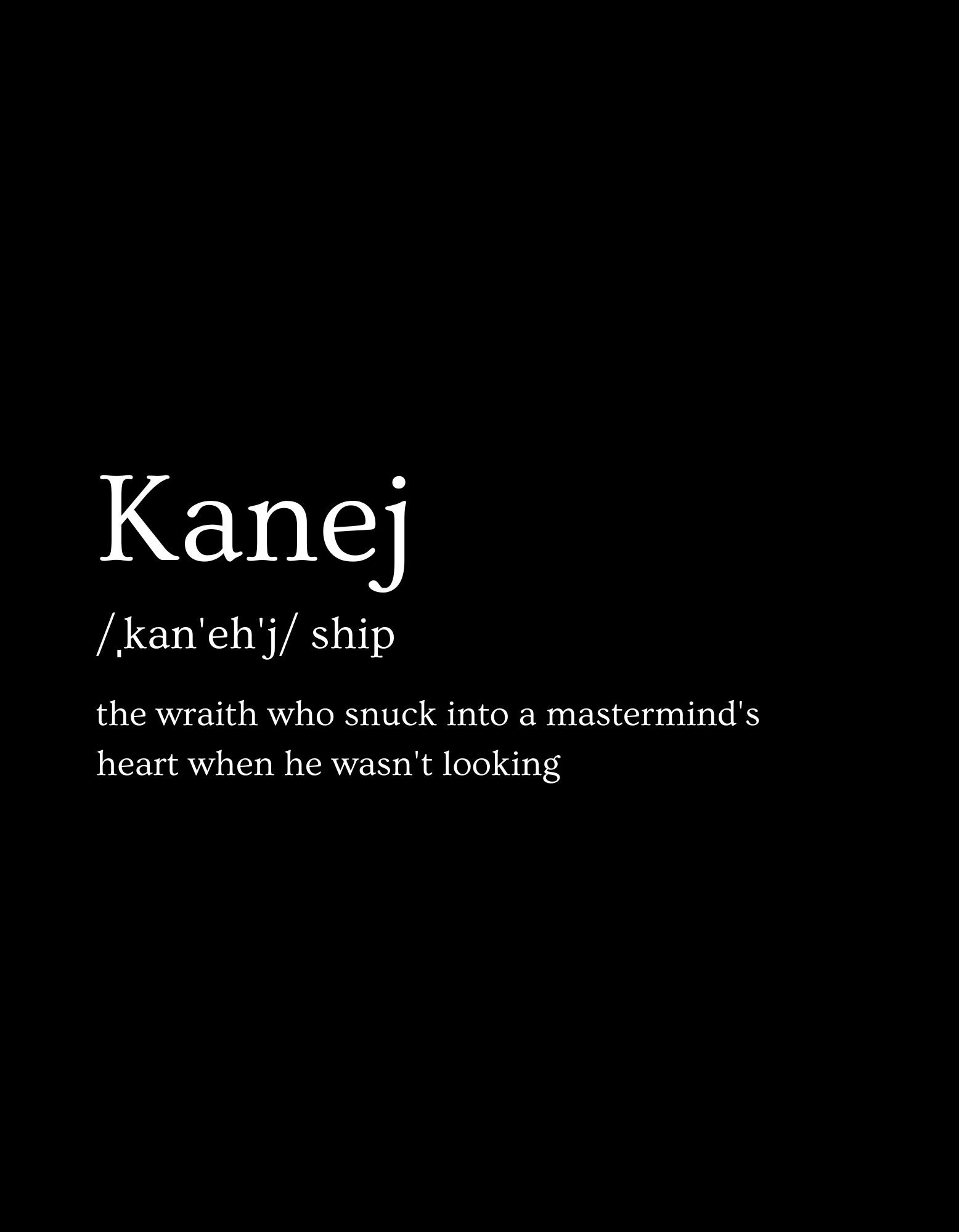 Kanej (fandom Ship) Digital Print - Etsy