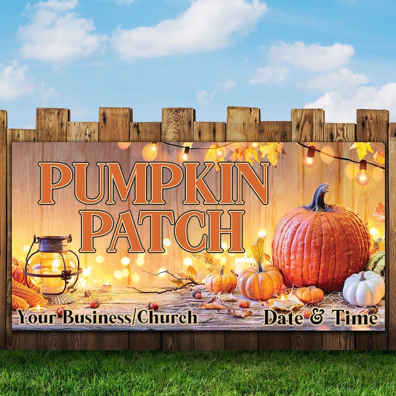 Pumpkin Patch Sign - Etsy