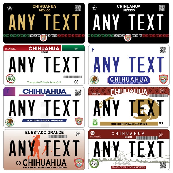 Chihuahua Licence Plates - Etsy