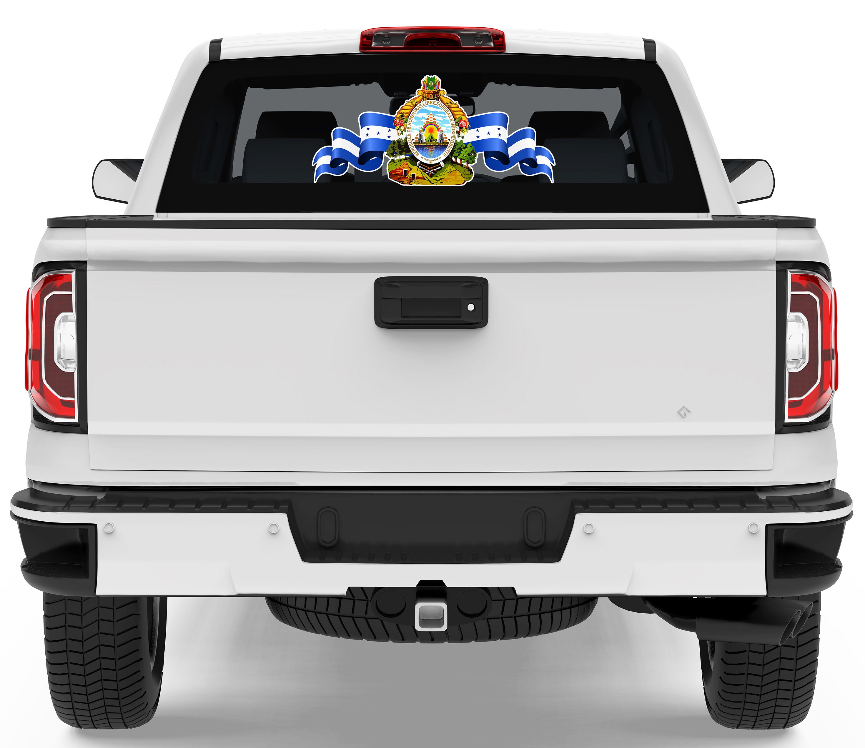 Honduras Flag Decal Sticker Honduras Proud Sticker Decal Calcomania ...