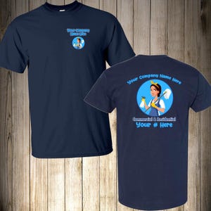 Customized Cleaning Business Logo Shirt, Customized Cleaning Company ...