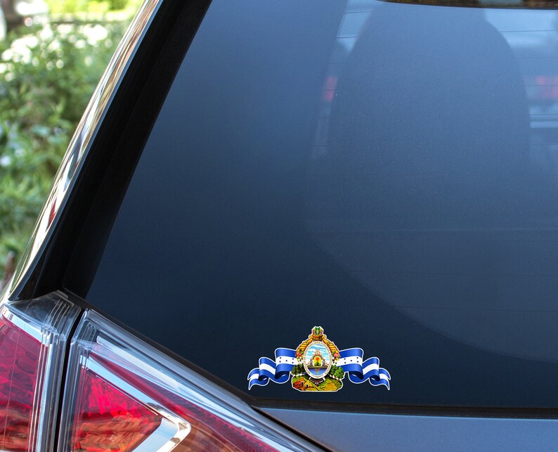 Honduras Flag Decal Sticker Honduras Proud Sticker Decal Calcomania ...